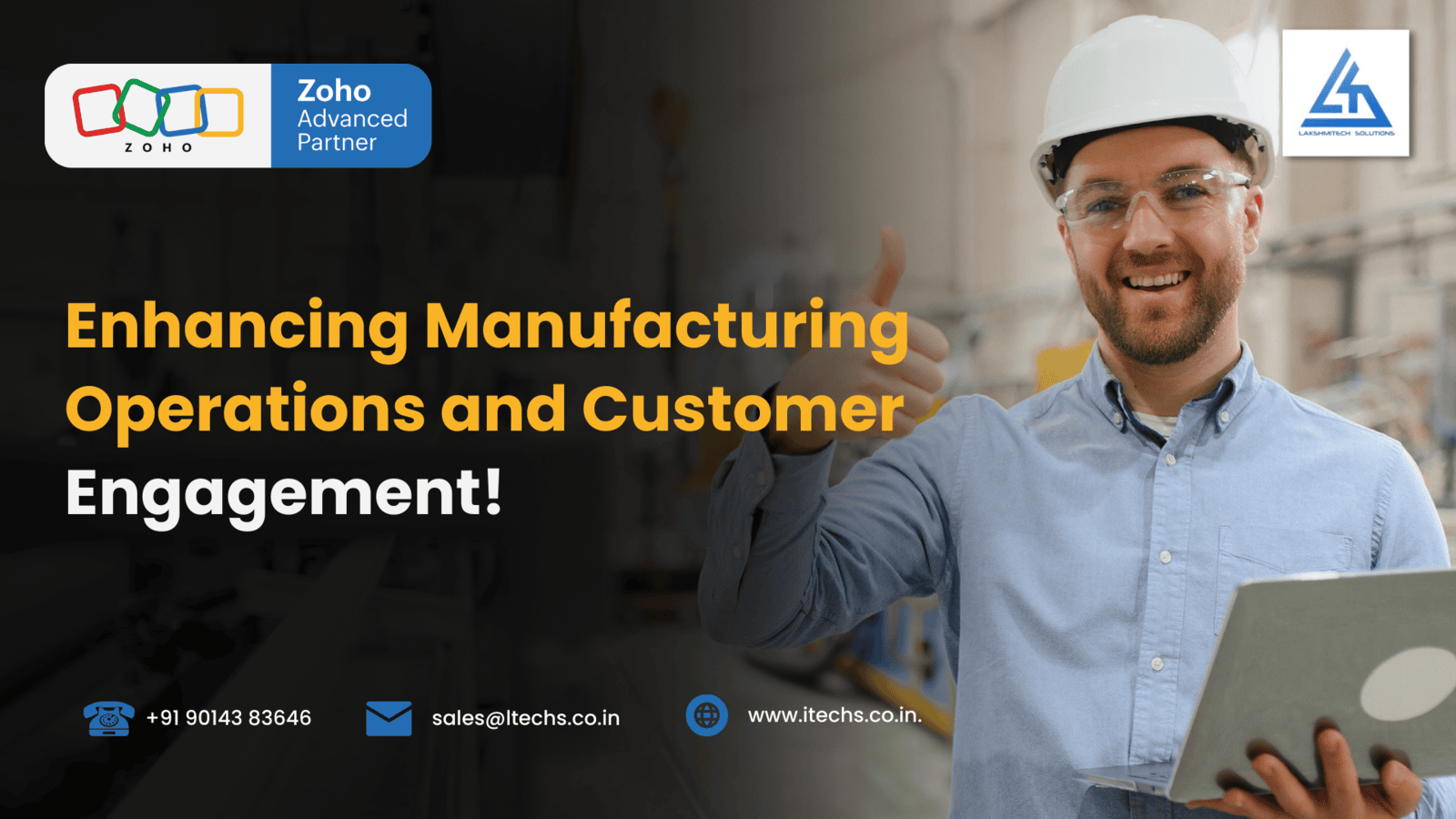 Boost Manufacturing Efficiency with Zoho - LTechs